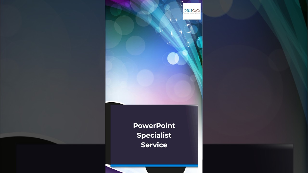 PowerPoint Specialist Service #powerpointdesign #freelancegraphicdesign #presentationdesign
