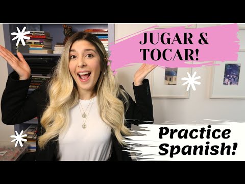 Jugar y Tocar Spanish Verbs - What's the difference? Level Intermediate