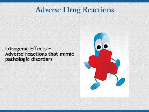 Module 5 - Common Medications: Adverse Drug Reactions
