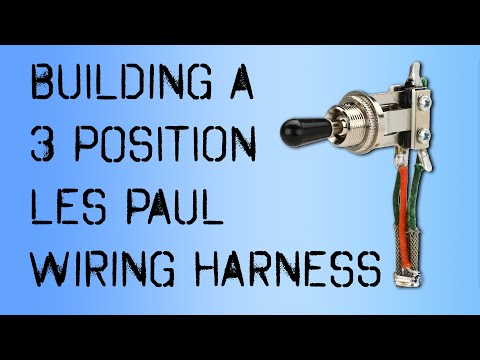 How To Wire A 3-way Switch On A Gibson Les Paul #gibson #gibsonlespaul #guitarelectric
