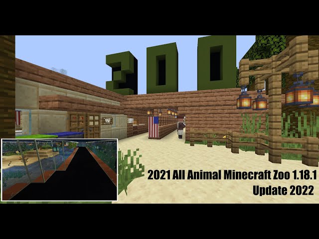 Large Zoo Minecraft Map