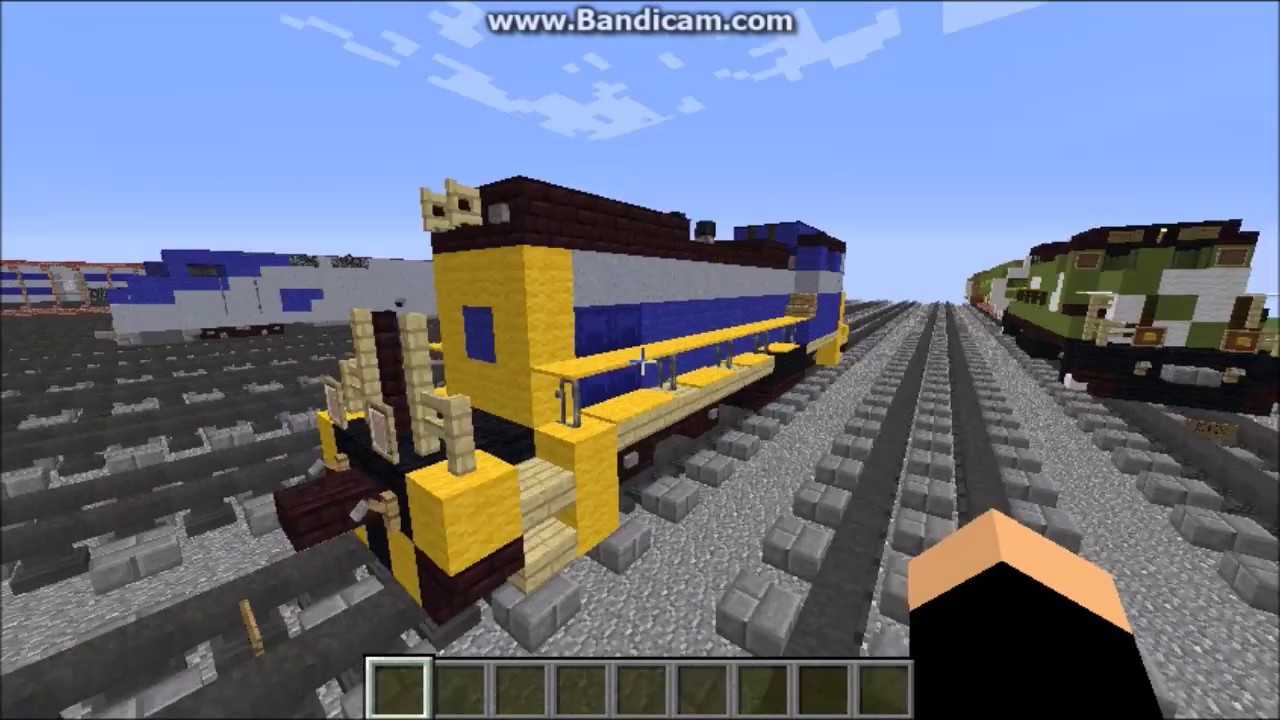 Minecraft Long Island Railroad EMD MP15AC Tutorial