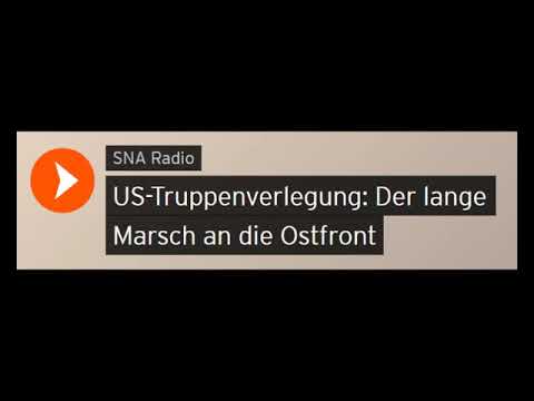 Alexander Neu zu US-Truppenverlegung: Der lange Marsch an die Ostfront ...