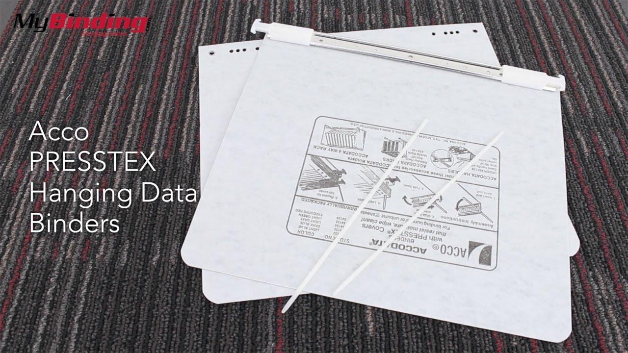 Acco PRESSTEX Hanging Data Binders
