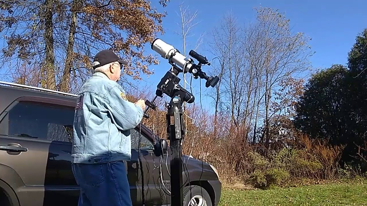 Setting up for a run on the galaxy ngc7331