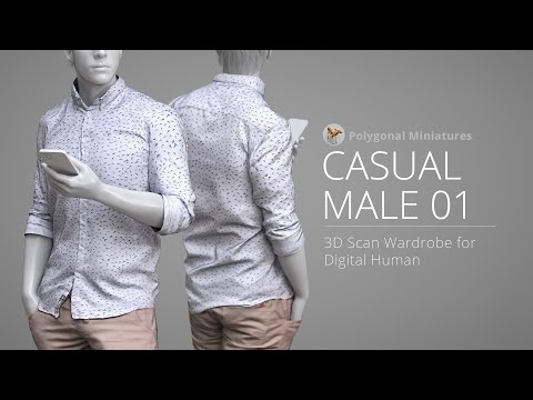 Casual Male 01 - Character Creator/Outfit - Reallusion Content Store