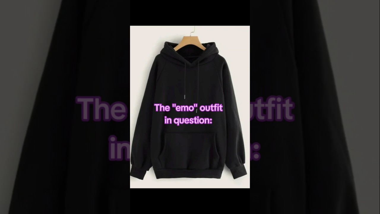 How people react when I wear all black #emo #alternative #goth #scene