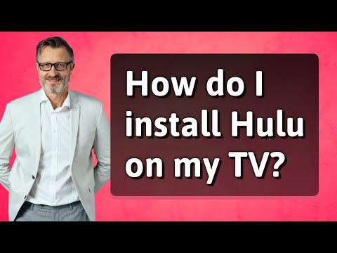 How do I install Hulu on my TV?