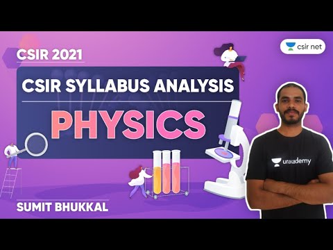 CSIR NET 2021 | CSIR Physics Syllabus Analysis & Exam Pattern | Detailed Overview by Sumit Bhukkal