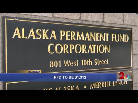 $1,312 Permanent Fund dividend payments coming in early October
