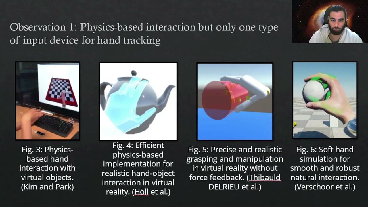 Physics-based Grasping in VR Using Different Tracking Methods and Reinforcement Learning
