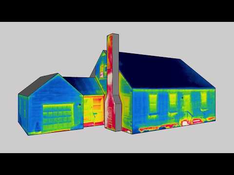 Single Family House IR Visualization with SketchUp (HD)