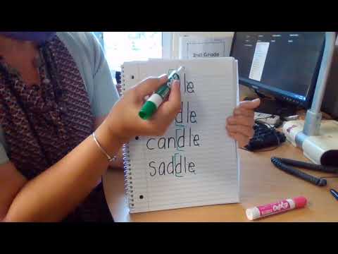 Final Stable Syllable -dle