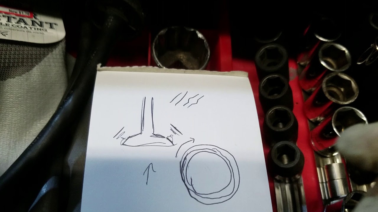 Valve lapping explanation for not using a drill