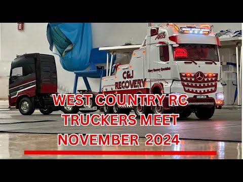 West Country RC Truckers Club Meet November 2024 | 1/14 Scale Trucks | Tamiya 1:14 Trucks