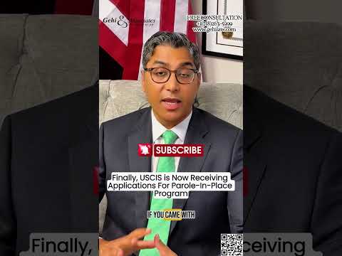 USCIS Now Accepting Applications For Parole-In-Place Program | US Immigration Lawyer #paroleinplace