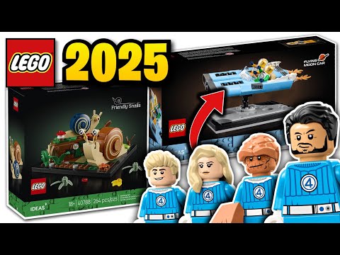 LEGO IDEAS July 2025 Promos Reveal - A Fantasti-Car!?!?