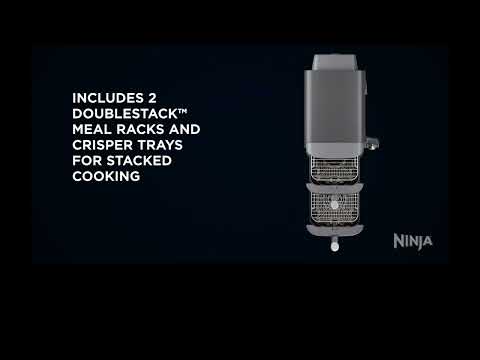 Ninja DoubleStack XL 10qt 6in1 Air Fryer with 5pc Skewer...