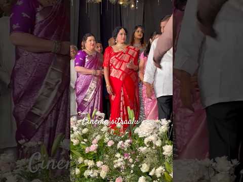 Hero Sudheer babu wife along with Ramesh babu wife with Mahesh babu and his family #exclusive