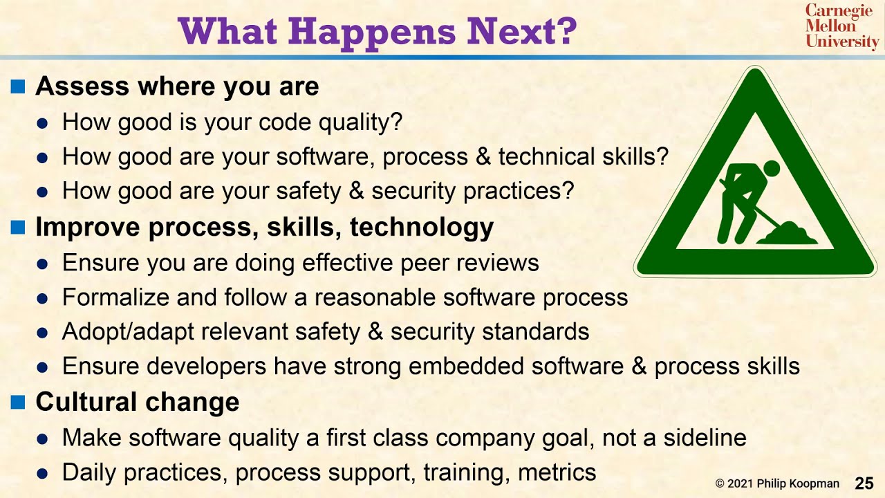 L01 25 Next Steps