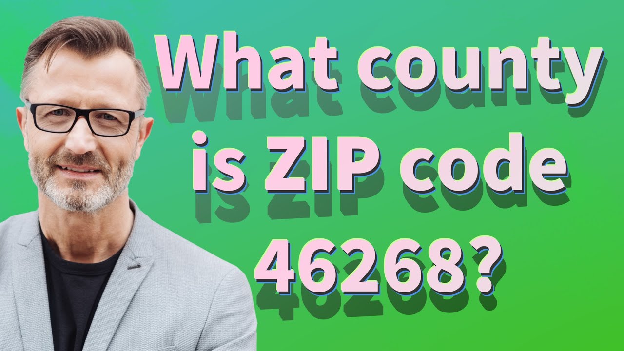What county is ZIP code 46268?