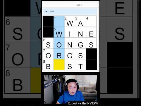 Sunday Mini crossword 6/4/23 New York Times Crossword #crossword #puzzle #shorts