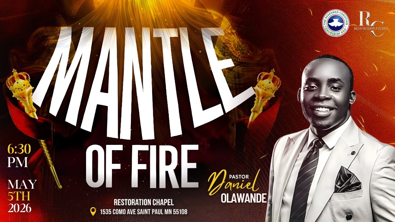 Mantle of Fire Service || Pdaniel Olawande ||  May 5, 2026