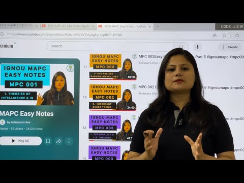 IGNOU MAPC 1st year updated Easy Notes for JUNE 2025