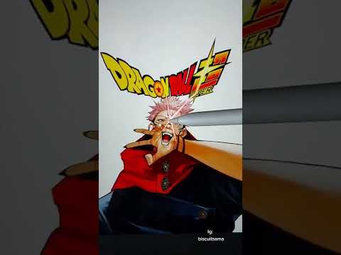Sukuna In Dragonball Super Style Art Design