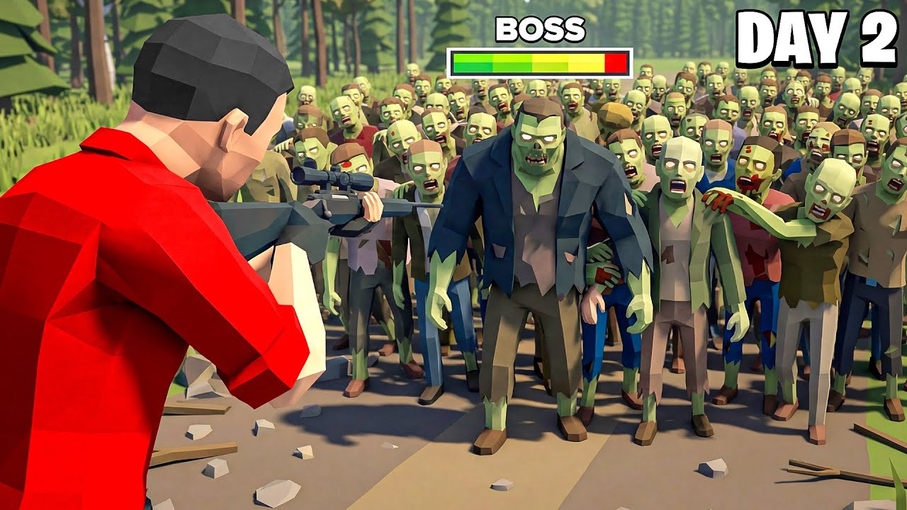 I Found the BOSS ZOMBIE in Realistic Game.. (Part 2)