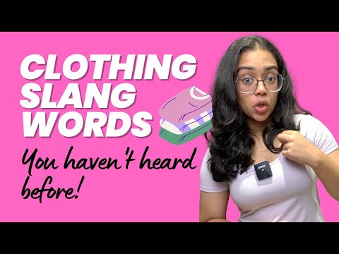 English Slang Words For Clothes - I bet you haven’t heard before!! #englishslang #shorts #ananya