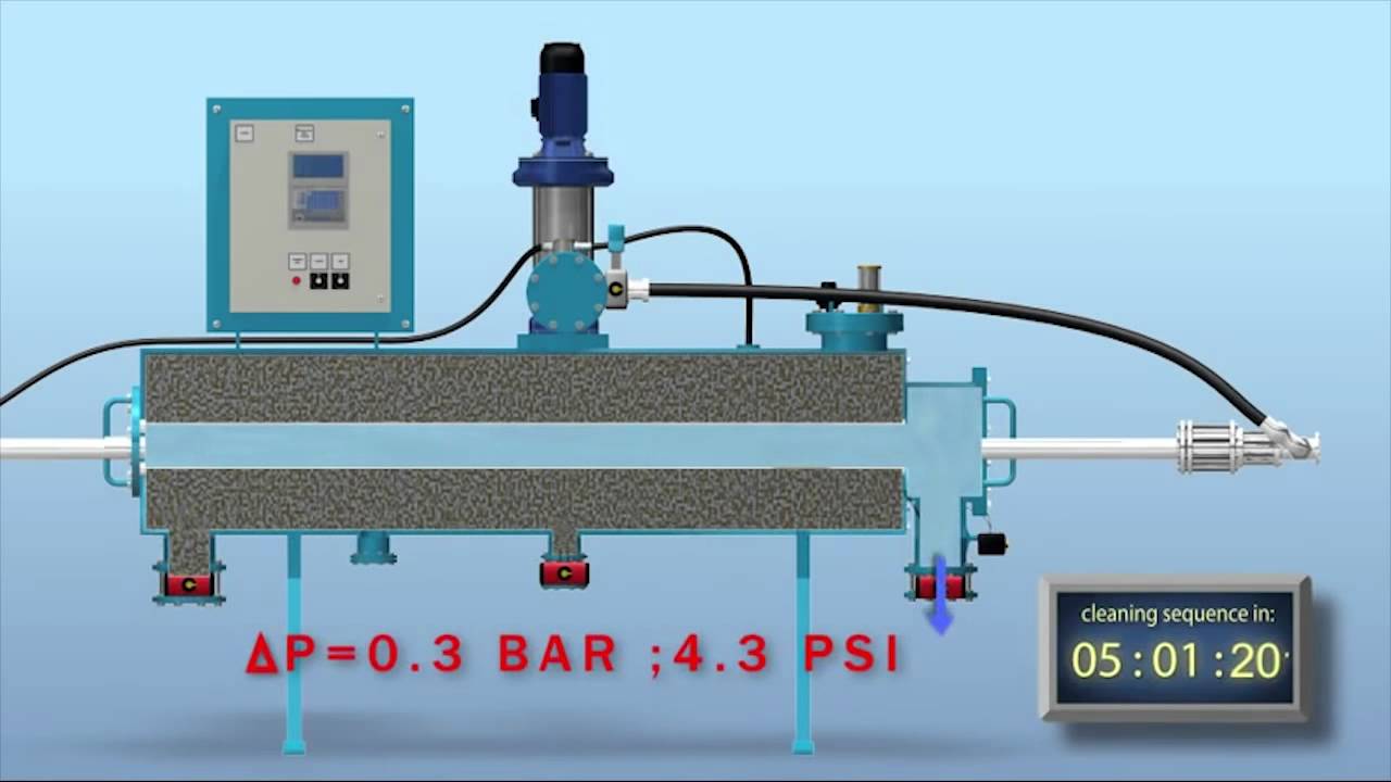 - Amiad Water Systems AMF automatic microfiber filter for industrial use