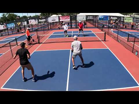 Bronze Medal Match; MEN'S AGE: 70-74 Pickleball - US OPEN 2024