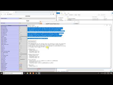 XAMPP Configurations and htdocs explained!