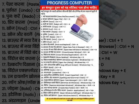 Computer class |Computer basic knowledge in Hindi | word meaning is important for | computer????️????????️