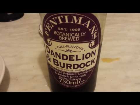 Tasting Dandelion Herbal Drink (Fentimans Botanically Brewed)