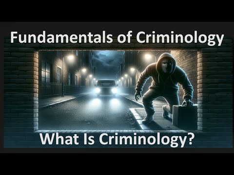 What Is Criminology?
