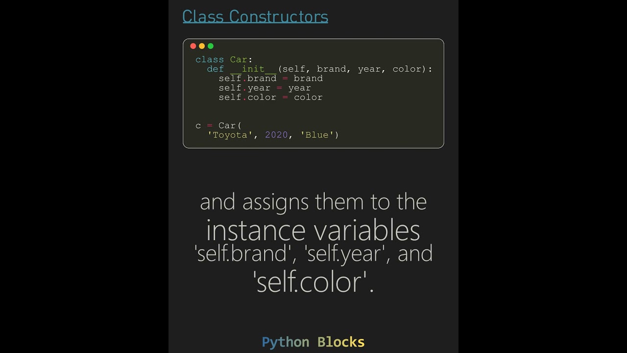 Python Class Constructors Expert