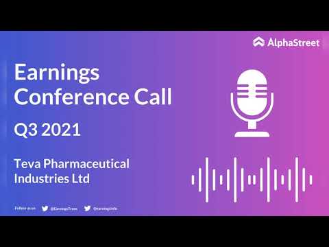TEVA Stock | Teva Pharmaceutical Industries Ltd Q3 2021 Earnings Call