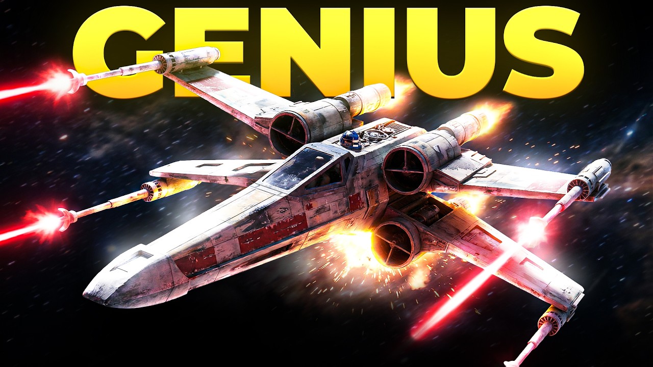 Why the X-Wing Starfighter is ACTUALLY Genius