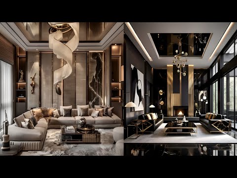 300 Luxury Living Room Design Ideas 2025: Luxury Interior Design for Luxury Homes: P9