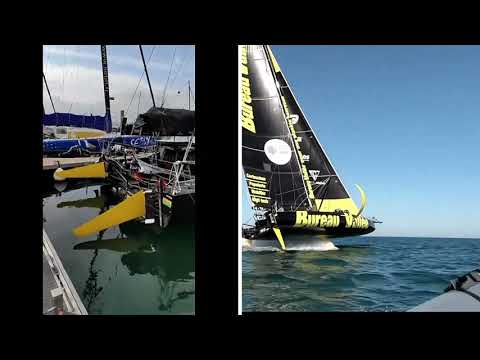 French Sailings' Pit Lane Dock Walk Lorient La Base by Christophe Favreau