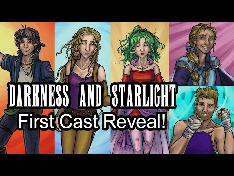 Darkness and Starlight: preview + first cast reveal! (Final Fantasy VI fan project)