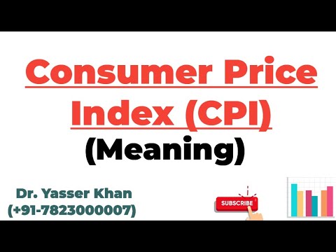 Consumer Price Index (CPI) - Meaning