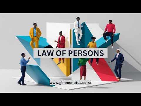 PVL1501 PODCAST - Exploring the Law of Persons
