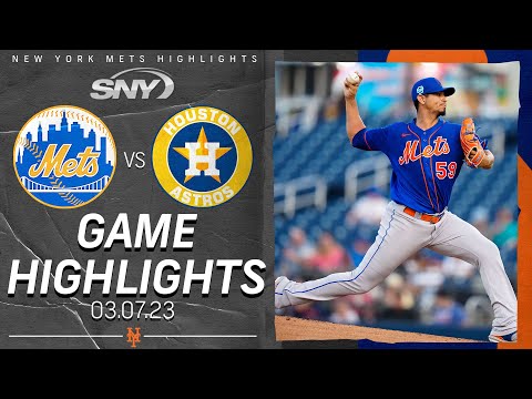 Mets vs Astros Highlights: Carlos Carrasco looks sharp & Ronny Mauricio drives in two