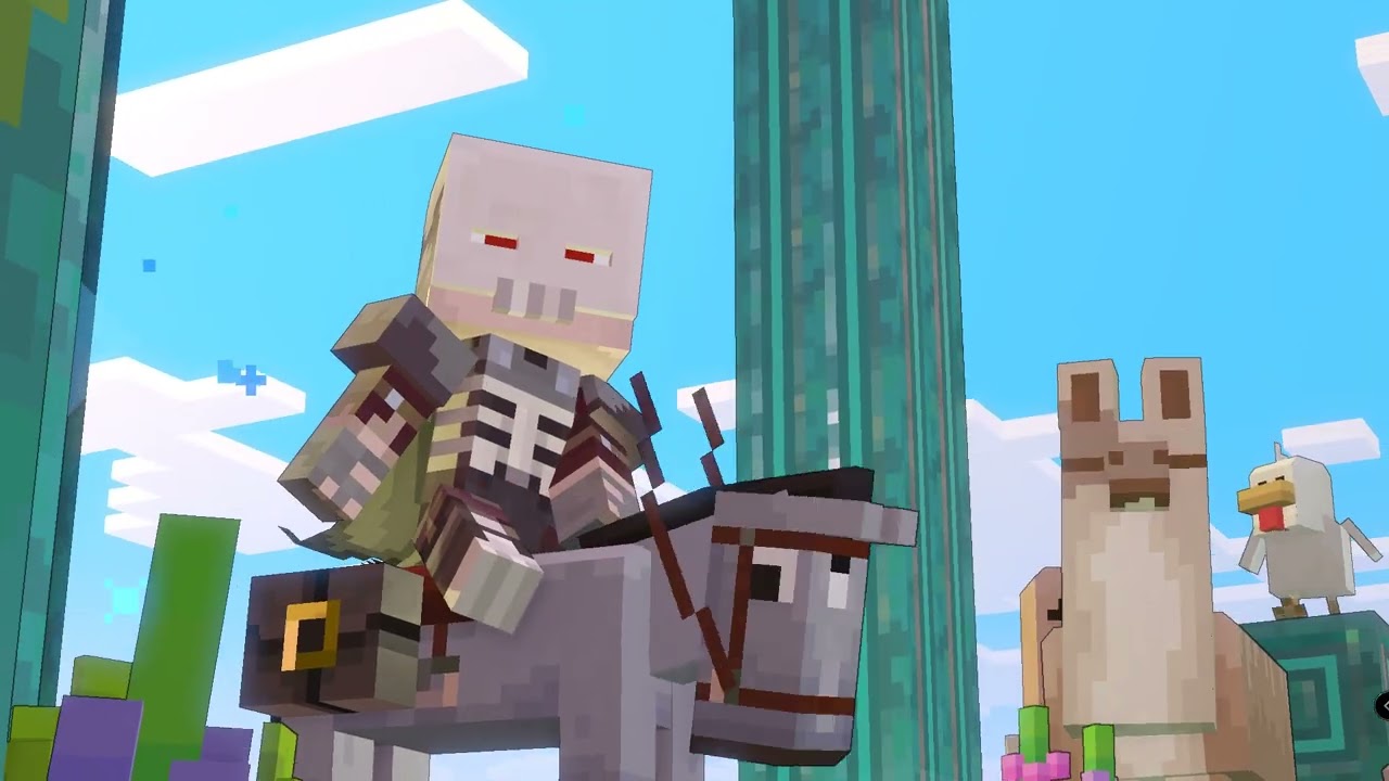 I played Minecraft legends for the first time