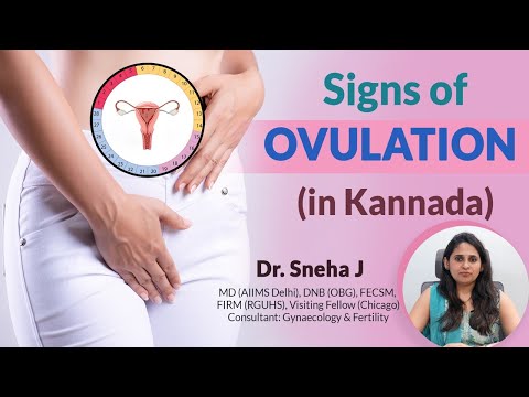 Signs of Ovulation (Kannada)- Listen to Fertility doctor speak