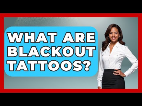 What Are Blackout Tattoos? - Anthropology Insights